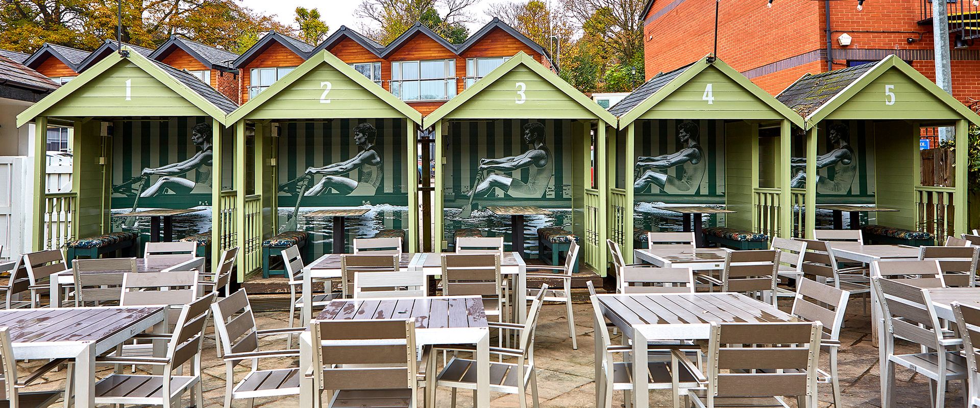 The Boathouse Best Beer Garden In Chester on the River Dee
